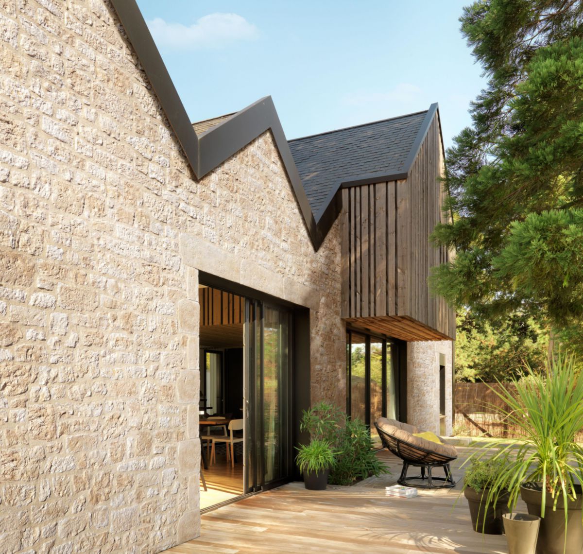 ORSOL - Pierre de parement mural Manoir - ton naturel - boîte de 0,5 m² ...