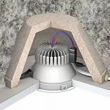 ISOVER - Protecteur pour spot électrique combles perdus Isospot - 30x30 ...