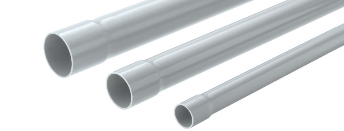 MARTONI - Tuyau PVC pour fibre optique - Ø 50 mm - L. 6 m - ép. 3,7 mm | Point.P