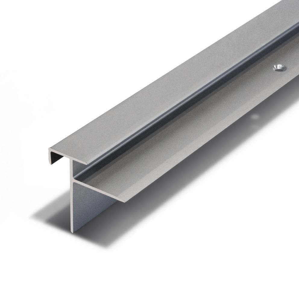 QUICK STEP - Profilé d'escalier pour sols de 7-8 mm - aluminium argent ...