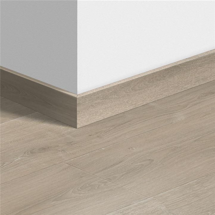 QUICK STEP - Plinthe Standard à bords droits - chêne beige brossé ...