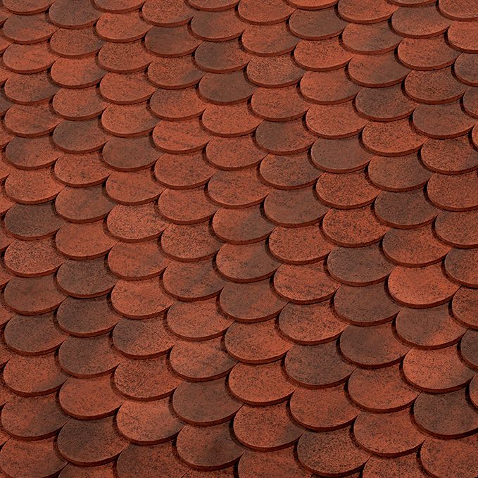 TERREAL - Tuile plate terre cuite Grand cru 1GE Sable bourgogne Réf ...