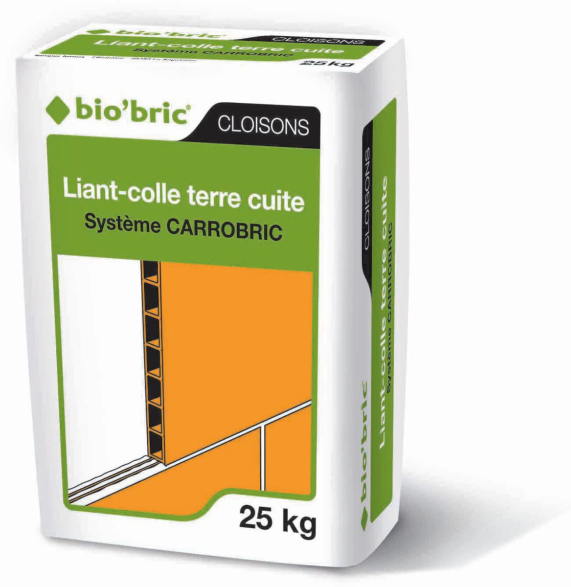 BIO'BRIC - Colle mega'bric Colmega Bouyer Leroux sac 25 kg | POINT.P