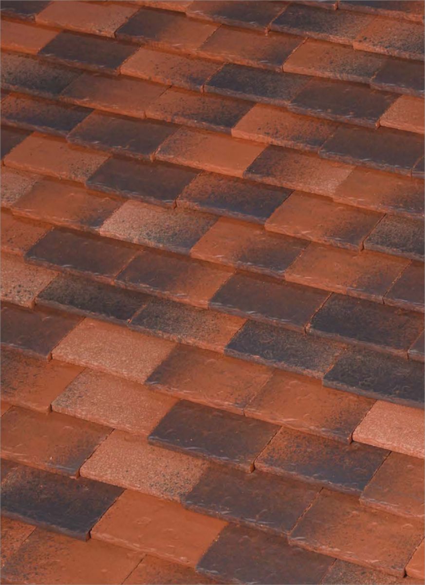 TERREAL - Tuile plate terre cuite Bocage Bastide 20x29 cm Terre De Pays ...