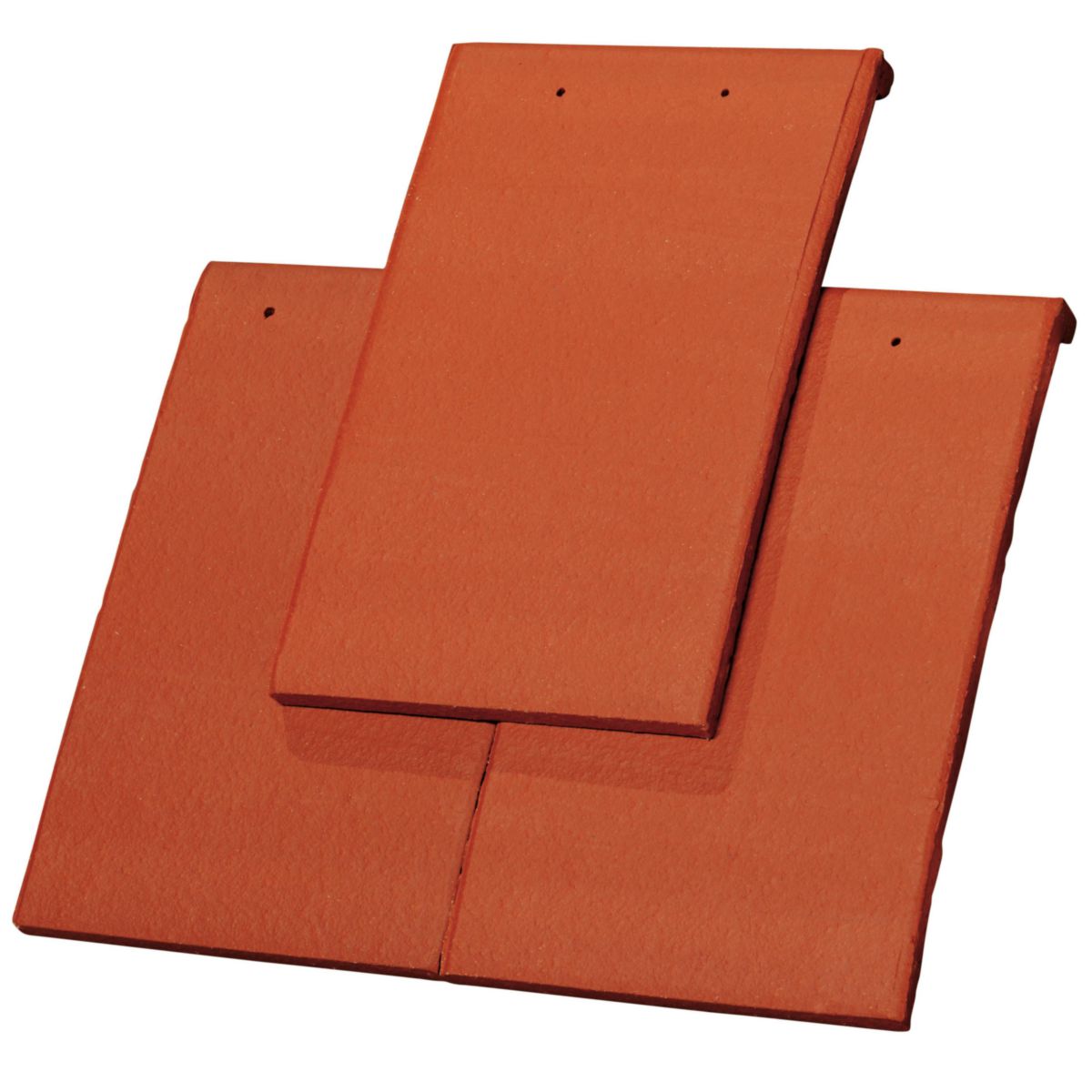 TERREAL - Tuile plate terre cuite Périgord 1PG 18x28cm Château clair ...