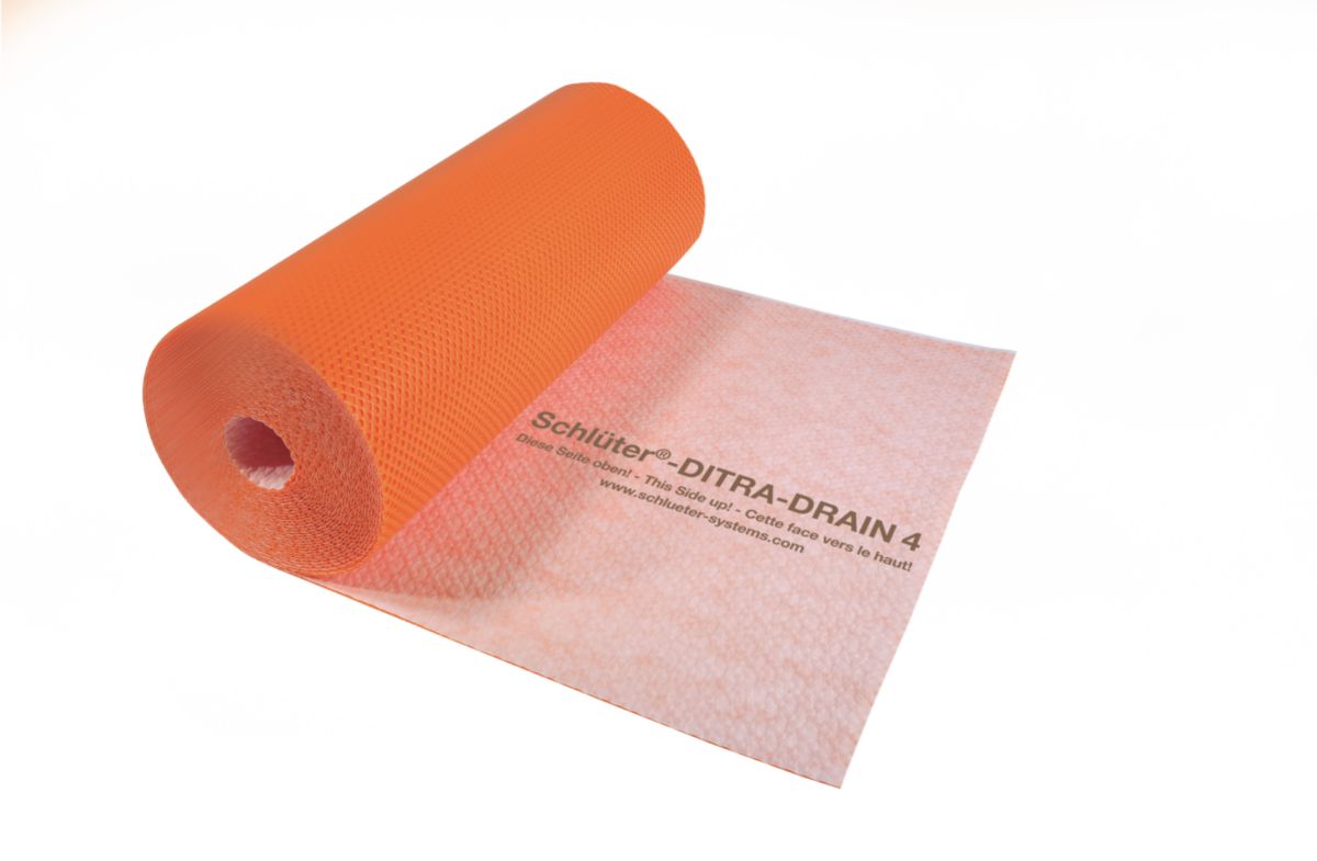SCHLUTER SYSTEMS - Natte de drainage Schlüter®-Ditra-Drain 4 - rouleau ...