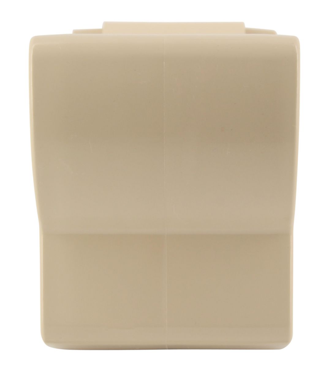 NICOLL - Jonction à coller OVATION longueur 92mm Largeur 63mm PVC Sable ...