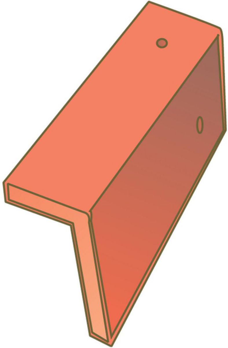 TERREAL - Rive droite à rabat tuile plate terre cuite Périgord 202PG ...