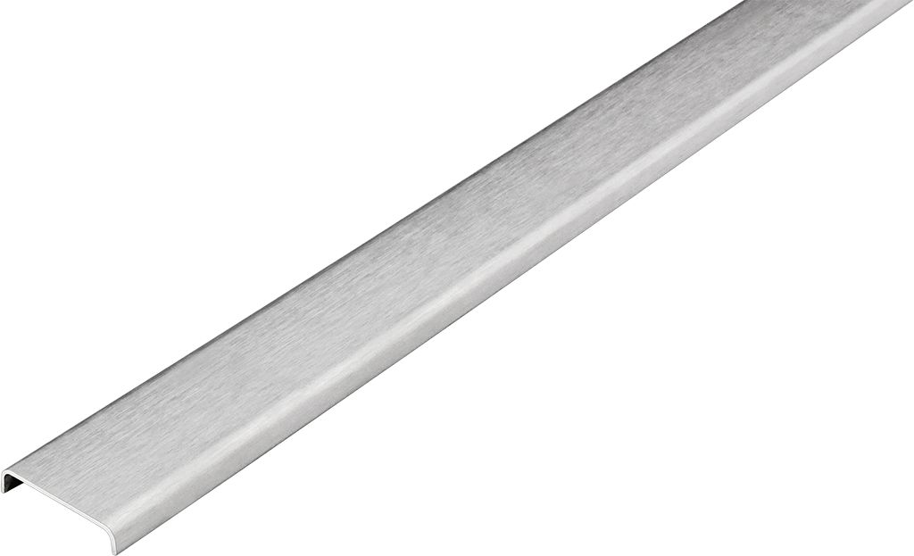 DURAL - Profilé listel décoratif Duralis - inox brossé argent + film de ...