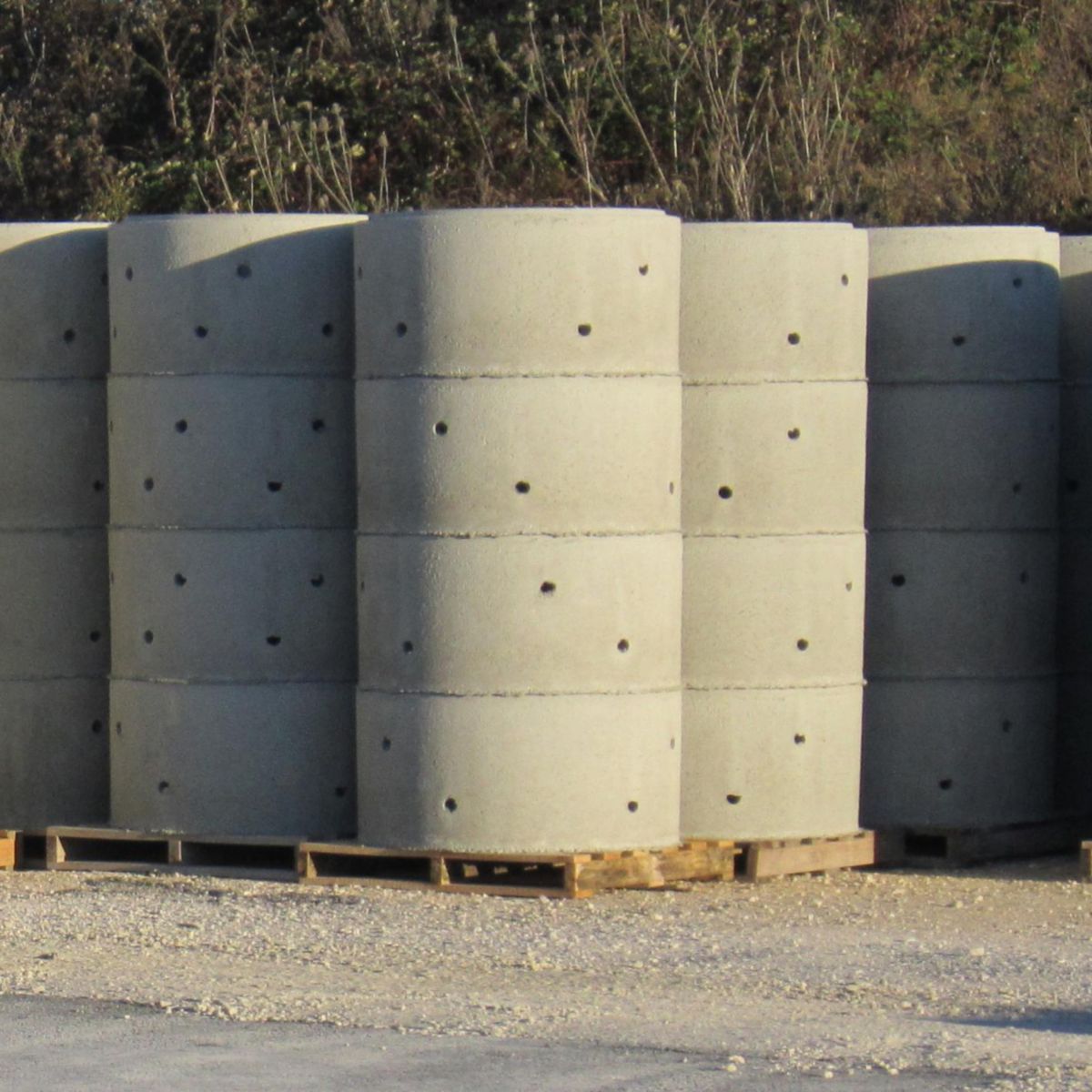 OPL - Buse de puits - béton perforé - H. 50 cm - Ø 900 mm | Point.P