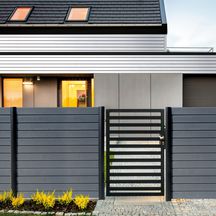 Clôture originale bois pour l'extérieur I POINT.P