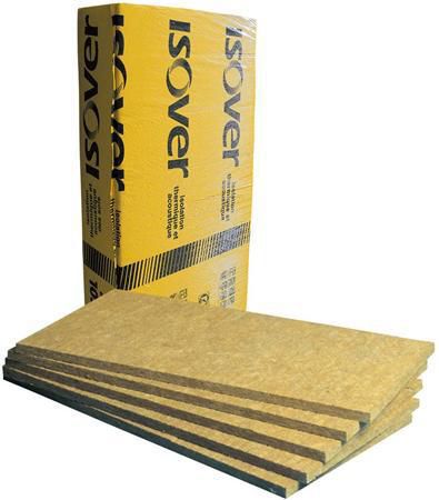 ISOVER - Panneau isolant acoustique laine de roche non revêtu Domisol ...