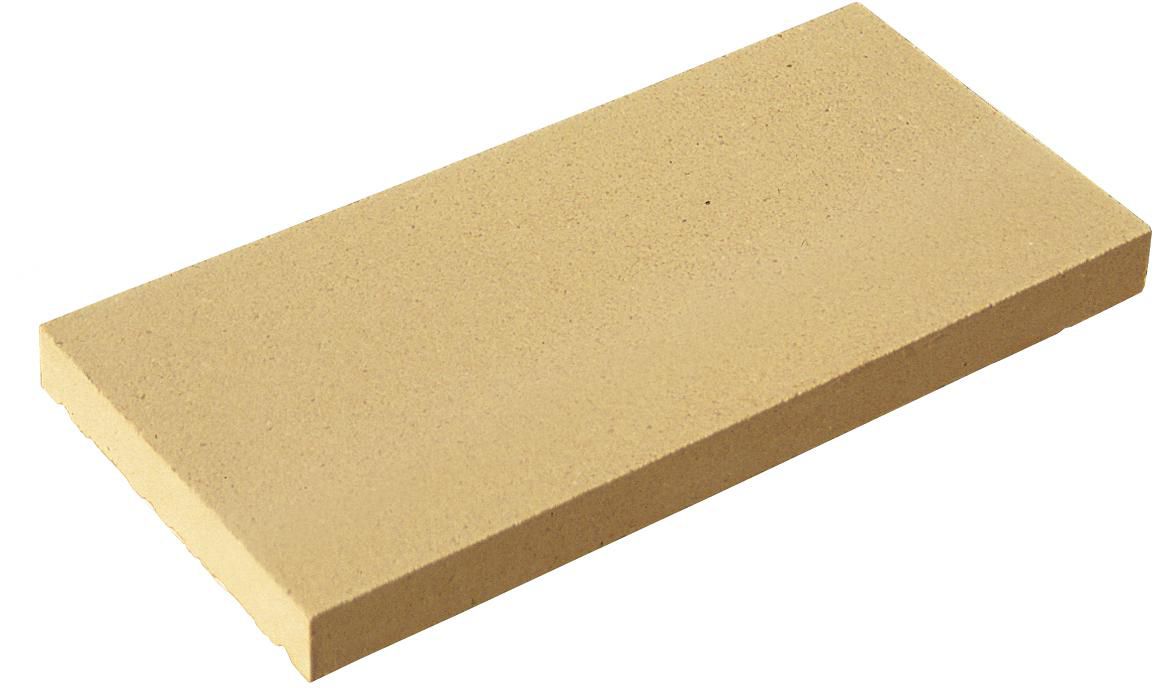WESER - Chaperon plat Weser - 49x28x4 cm ton pierre | POINT.P