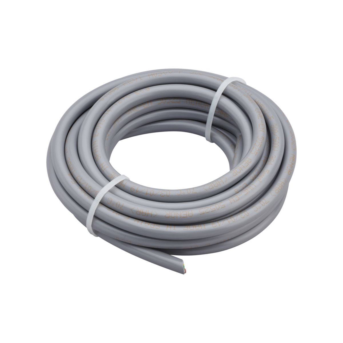 DEBFLEX - Fil HO5 VVF 3G1,5 5m gris 146312 | POINT.P