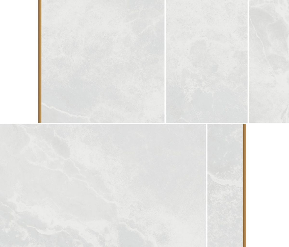 REFIN - Mosaïque Stardust - grès cérame rectifié - ton milk soft - 37 ...