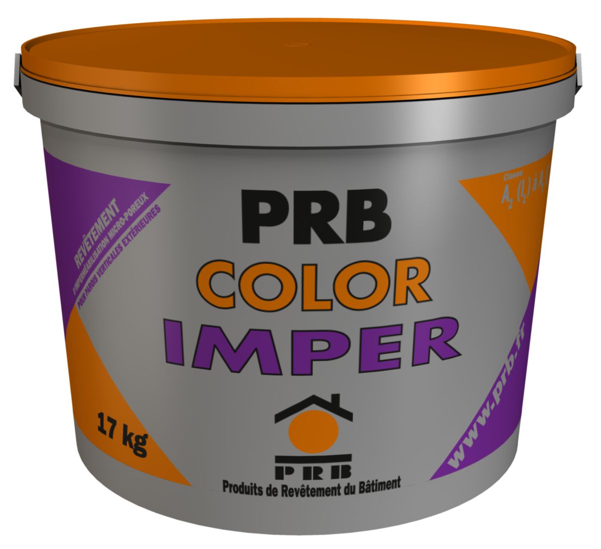 PRB - Revêtement souple d'imperméabilisation COLOR IMPERMAT ton pierre ...