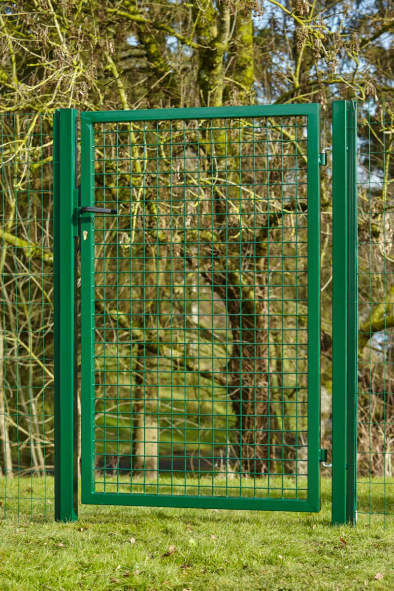 DIRICKX - Portillon Eco Garden+ vert largeur 1m hauteur 1,5m Réf ...