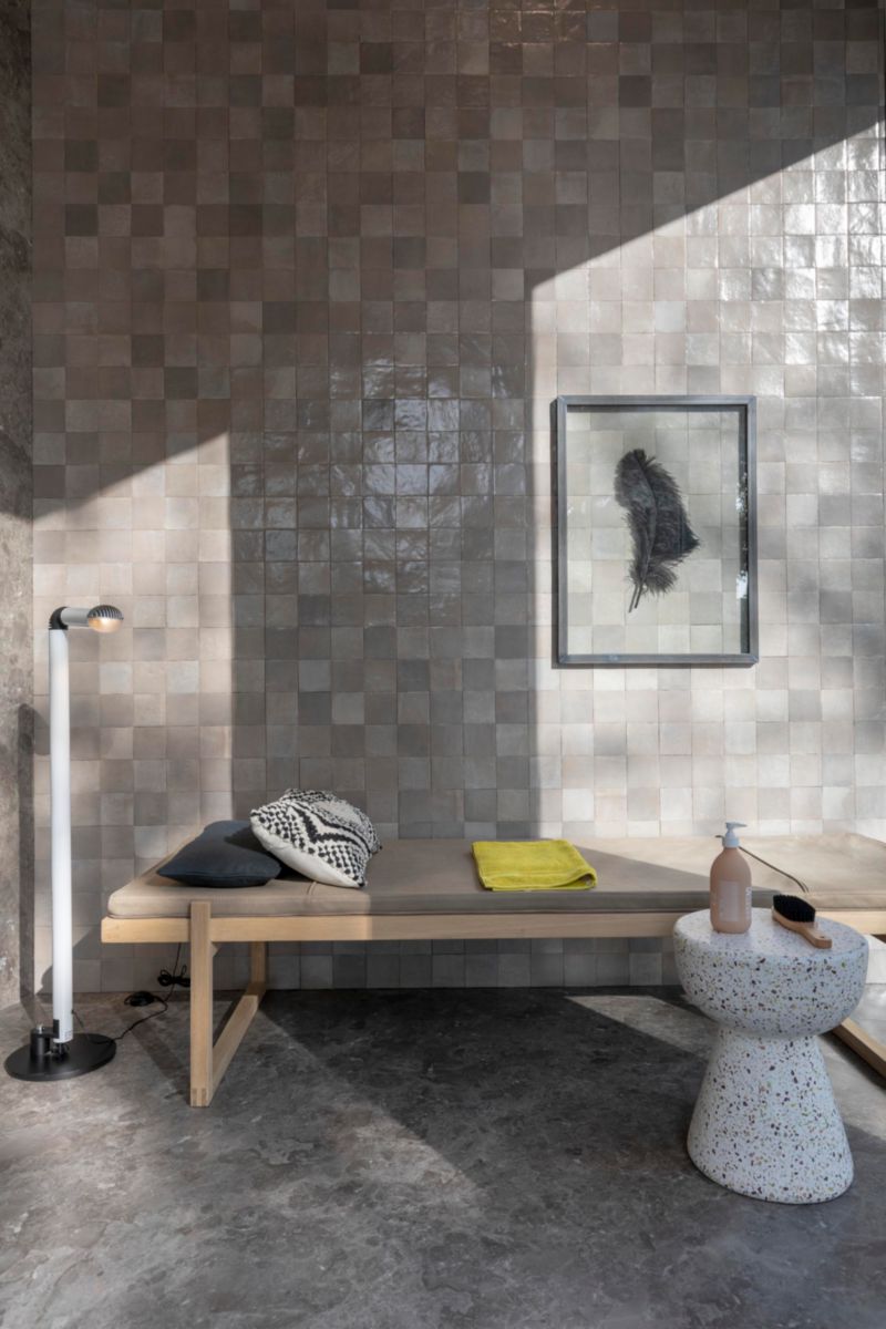 MARAZZI - Carrelage mural grès émaillé Zellige - argilla lux brillant - 10x10 cm | POINT.P