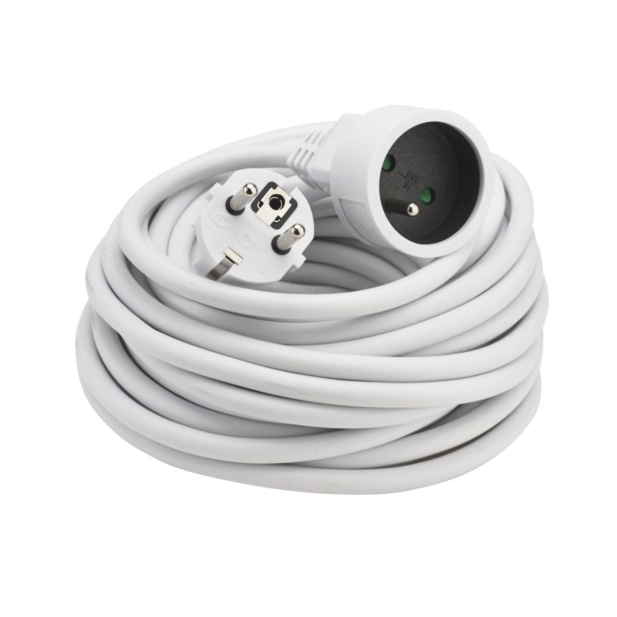 DEBFLEX - Prolongateur h05vvf 3x1,5 10m blanc Réf 335601 | POINT.P