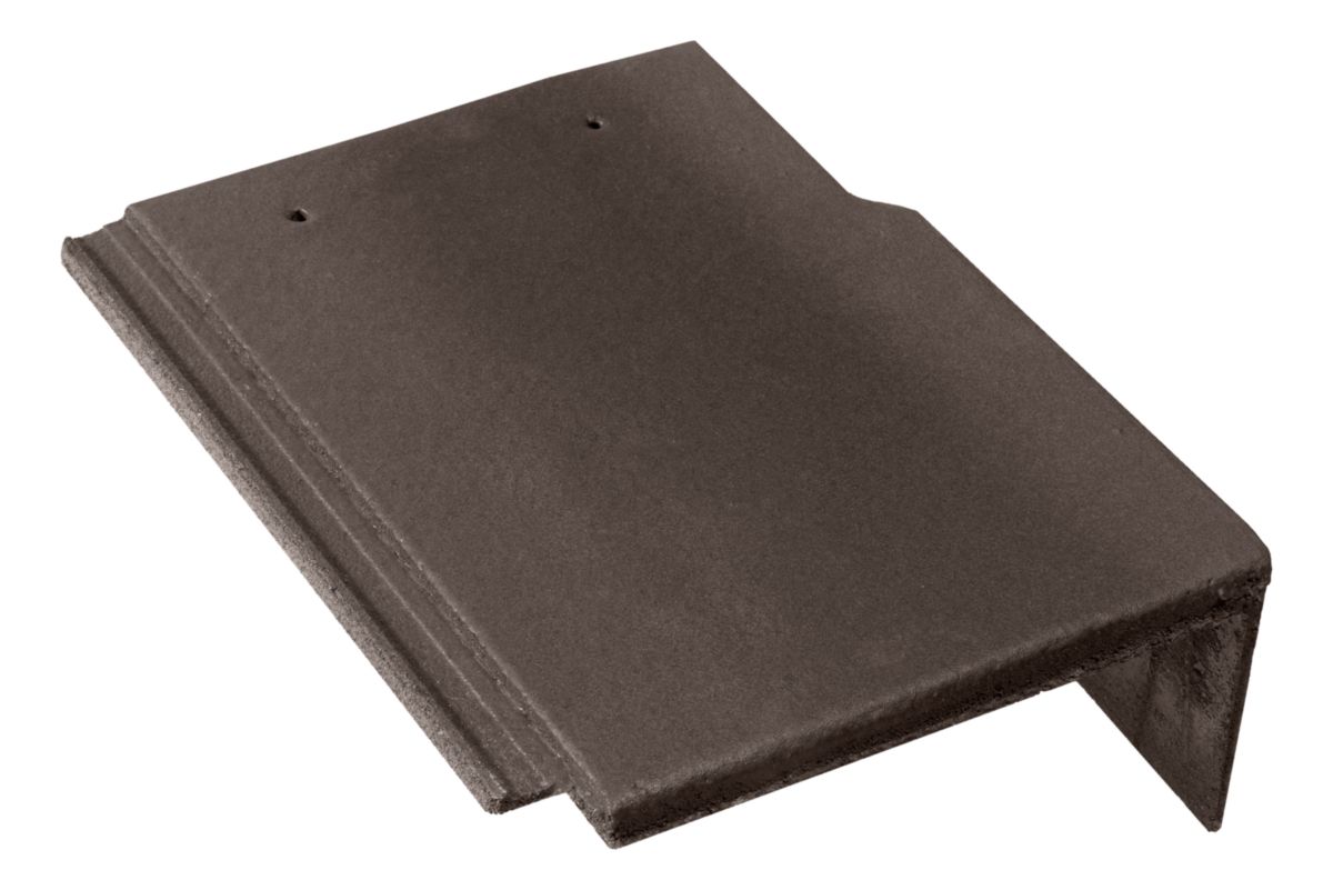 MONIER - Tuile de rive universelle droite Innotech 10037253 - béton ...