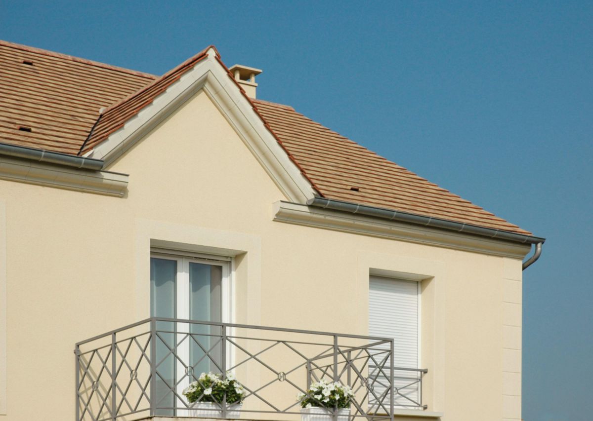 WESER - Corniche CO (profil doucine) bouchon droit 4 x 35,5 x 20 cm ton ...