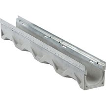 BIRCO - Caniveau FILCOTEN TEC DN 200 0/0 avec grille fonte C250 en 1m ...