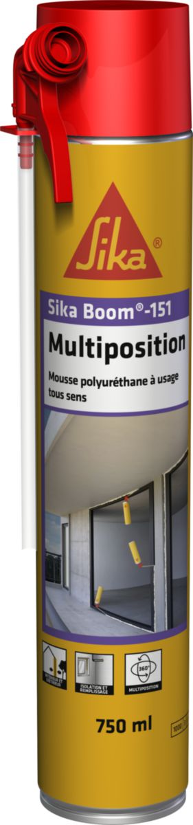 SIKA - Mousse polyuréthanne expansive SIKA BOOM aérosol de 750ml Réf ...