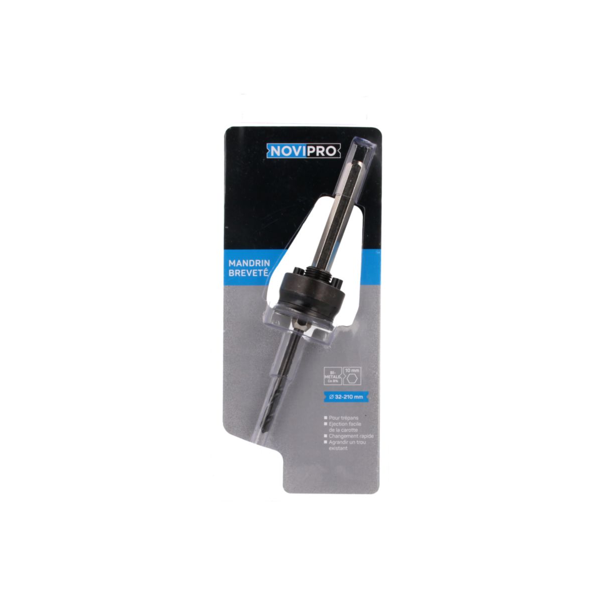 NOVIPRO - Arbre de montage bimétal CO8 32-210mm HSS Novipro | POINT.P