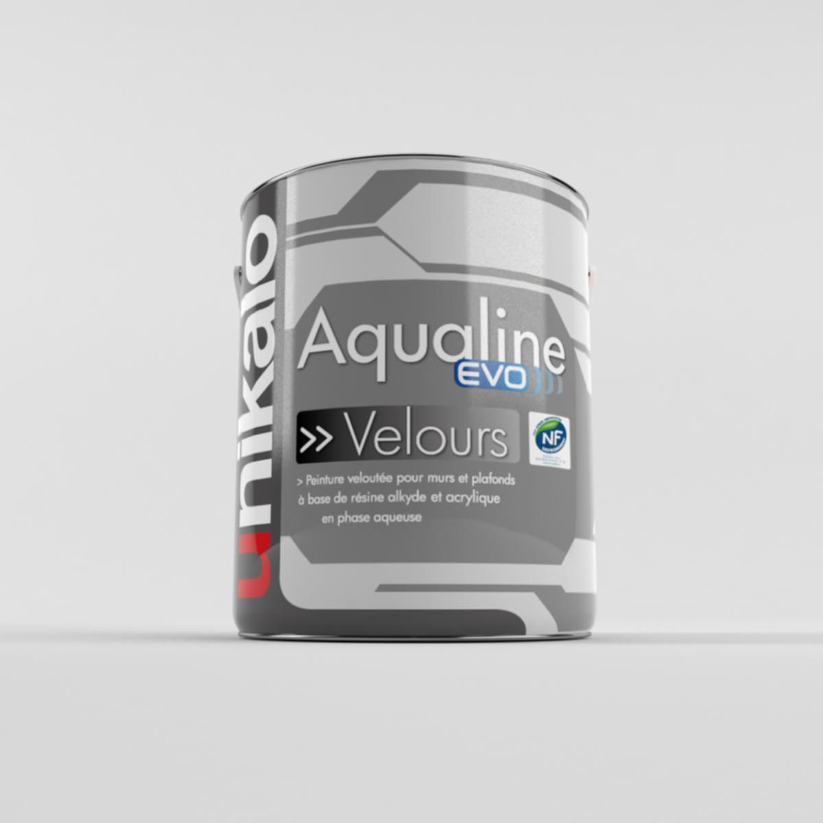 UNIKALO - Peinture Aqualine velours Evo blanc 3L, réf. 20121156 | POINT.P