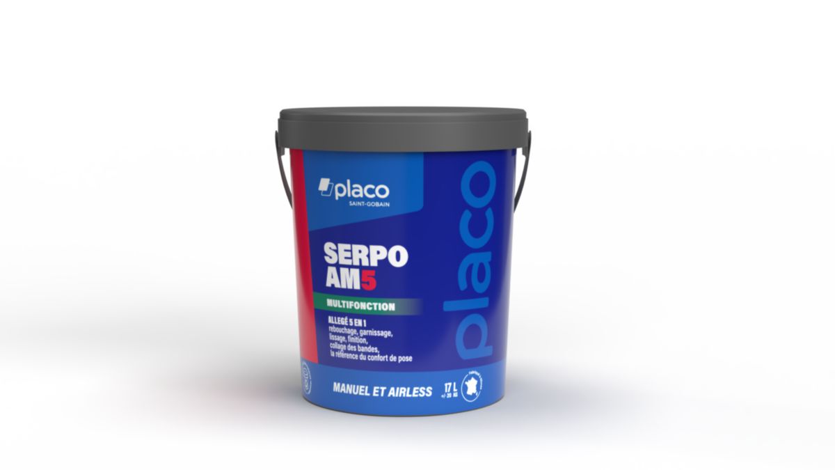 PLACO - ENDUIT Multifonction Serpo AM5 Placo seau 20kg Réf. N422S2000 ...