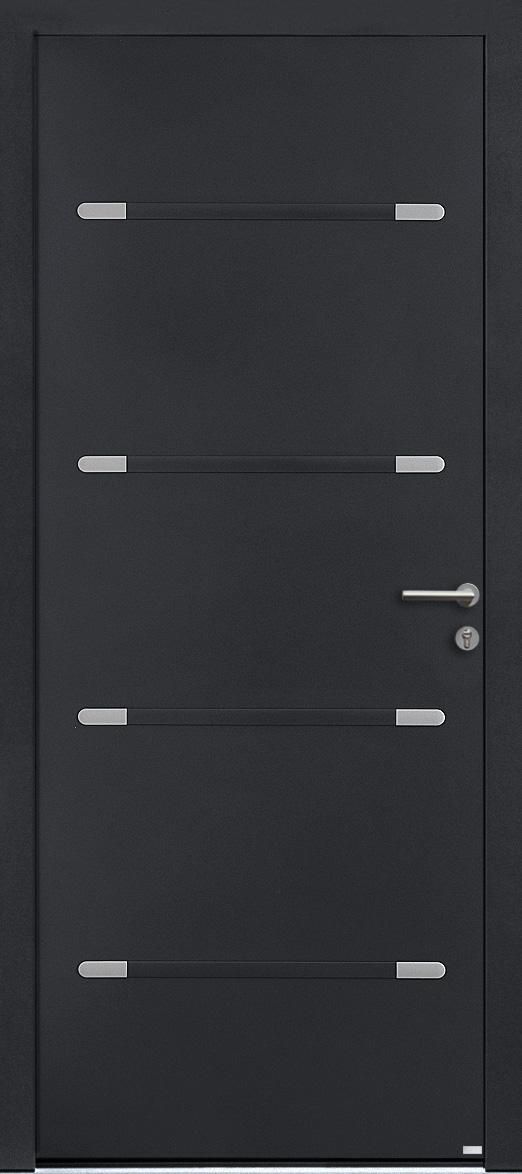 BEL'M - Porte d'entrée ZEN Aluminium sur mesure | Point.P