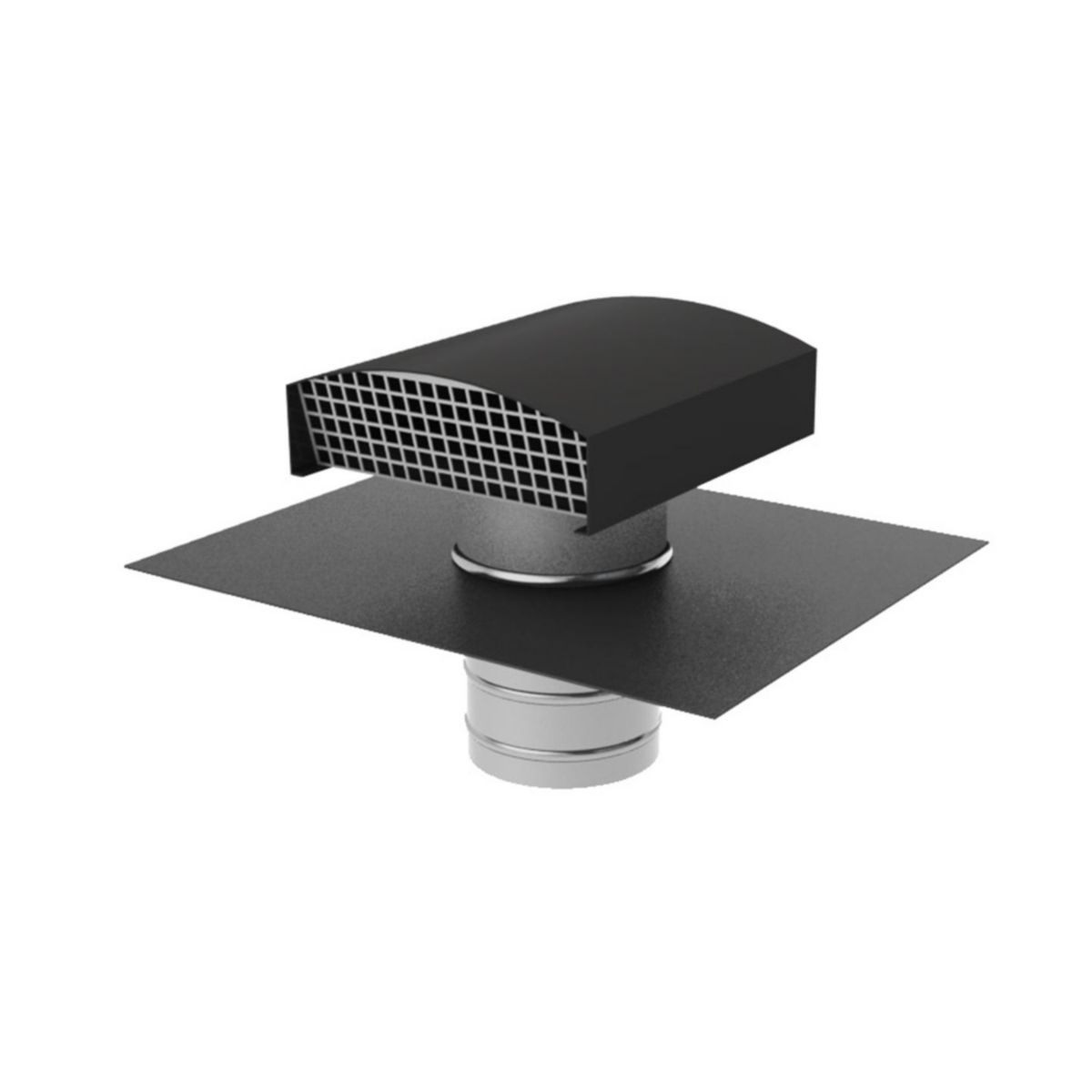 UBBINK - Terminal de ventilation pour toiture tuiles/ardoises Ubiflu 9 ...