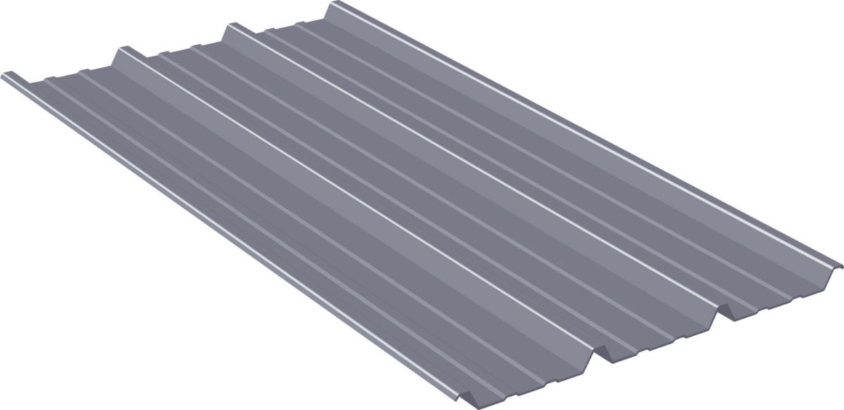 ARCELORMITTAL - Profil de couverture acier Trapeza® 3.45.1000 TS - bleu ...