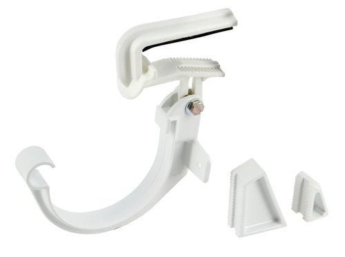 NICOLL - Crochet couverture ondulée blanc GO4B pour gouttière de 16 ...