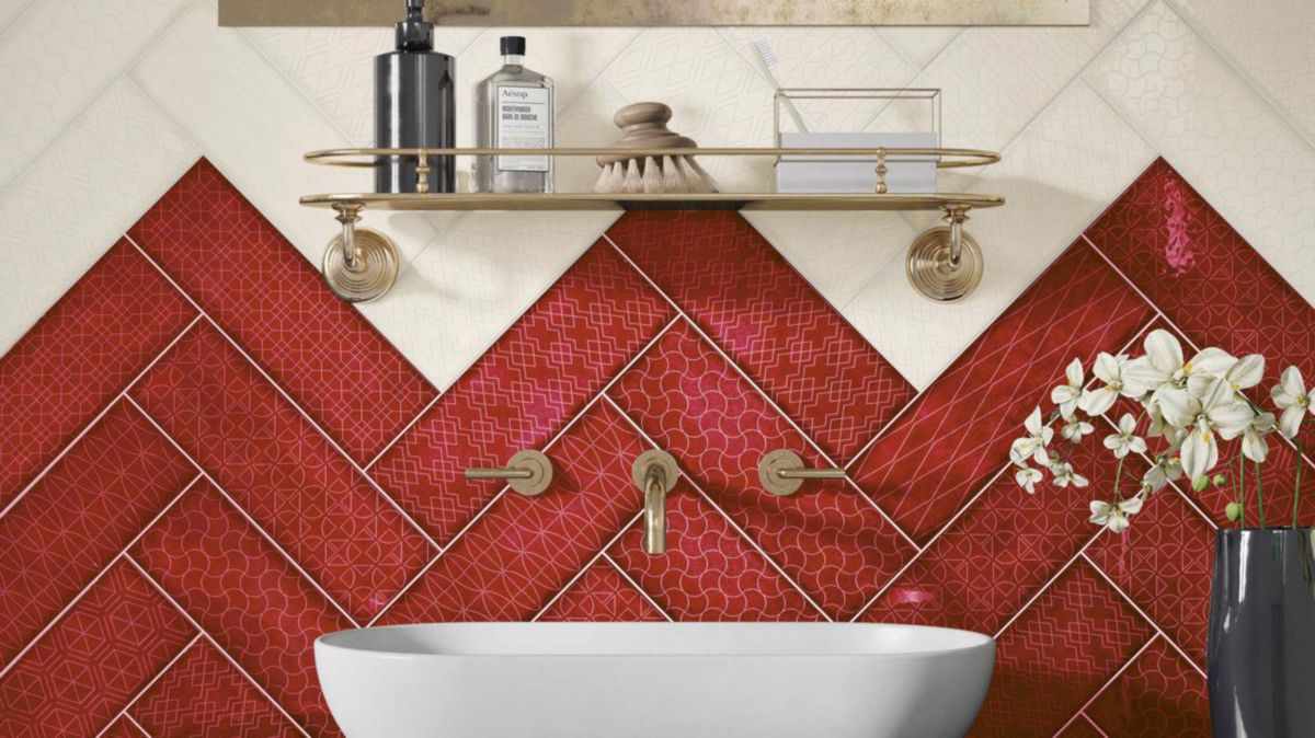 CEREV - Carrelage mural faïence Juicy Cerev - light mix décor - 19,7x19 ...