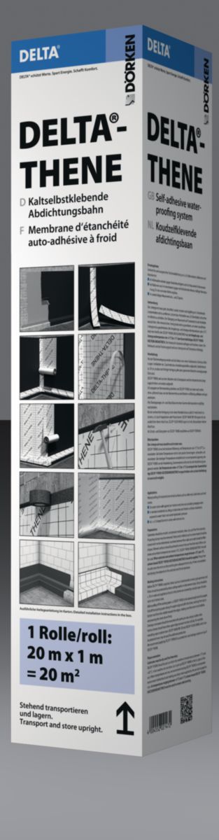 DELTA - Membrane d'étanchéité auto-adhésive parois enterrées DELTA ...