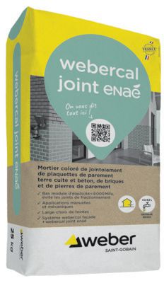 WEBER - Mortier coloré de jointoiement de plaquettes, de briques et de ...