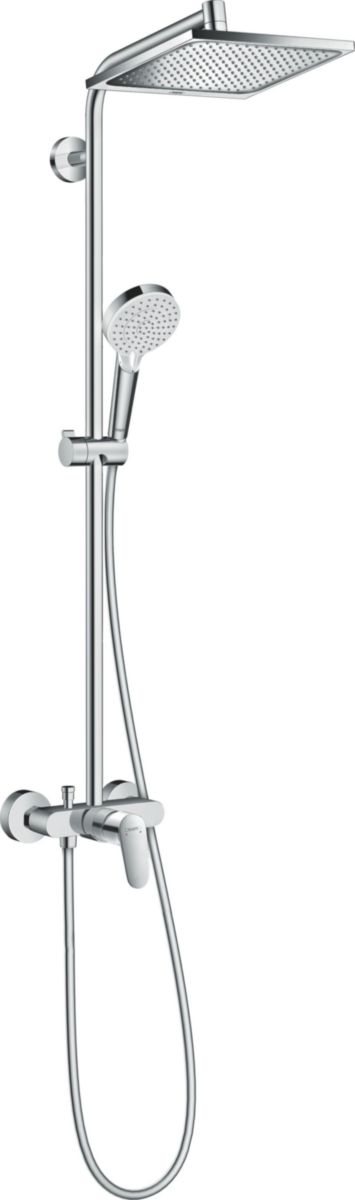 HANSGROHE - Colonnne douche Crometta E 240 1 jet mitigeur mécanique ...