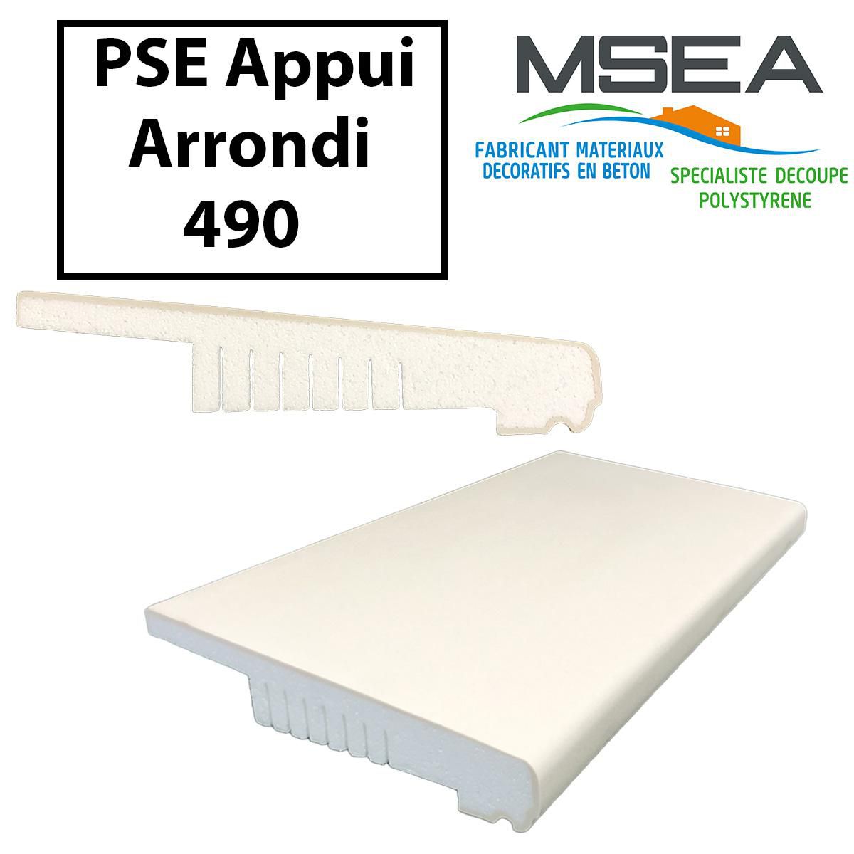MSEA - Appui de fenêtre PSE haute densité pour ITE - 1900X490 mm | Point.P