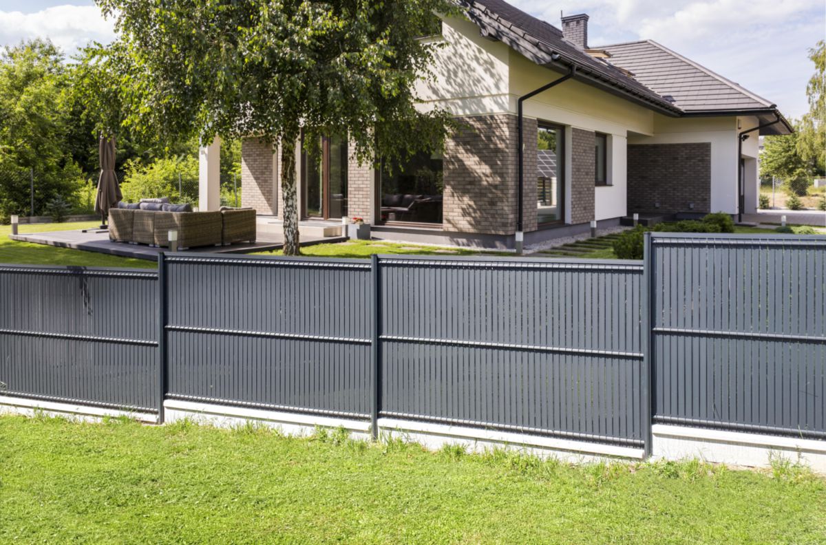 CLOTEX - Kit d'occultation PVC pour clôture rigide Zekit V2 - vert RAL ...