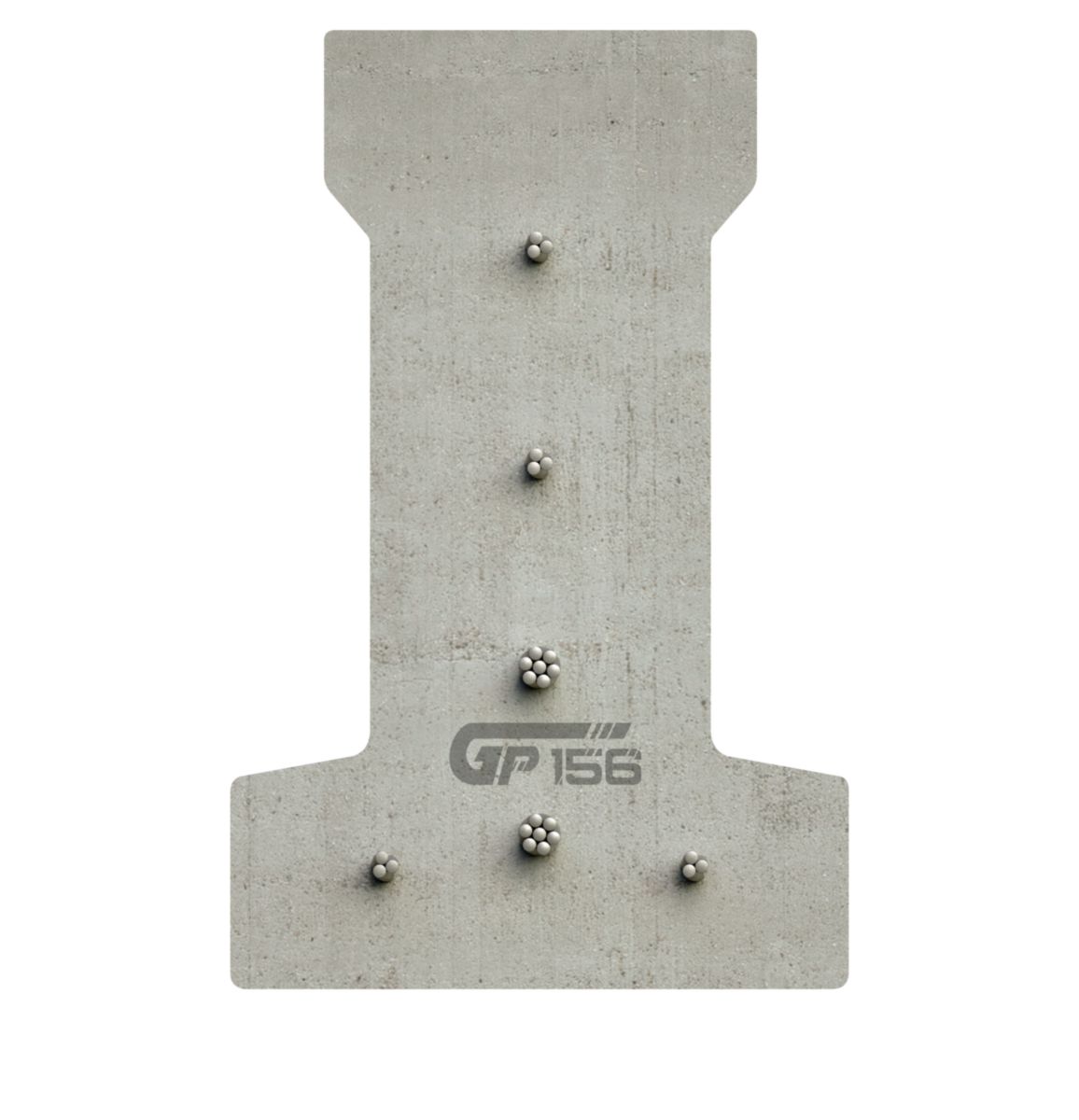 KP1 - Poutrelle KP1 GP Hauteur 15 cm Longueur 4.50m | POINT.P