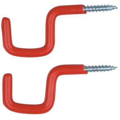 SHEPHERD - Crochet à vis carré acier zingué - gainé rouge Réf. ST8006H ...