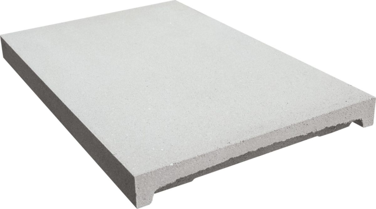 WESER - Chaperon de mur plat Optipose - blanc cassé - 49x33x4 cm | Point.P