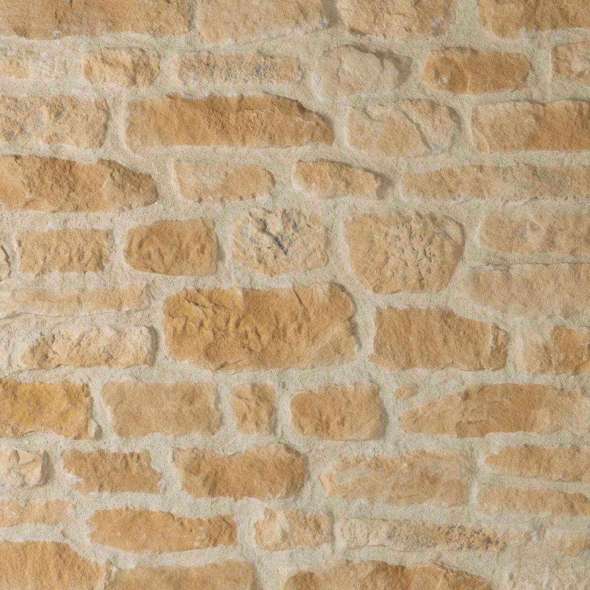 ORSOL - Parement Pierre de Causse épaisseur 4cm terre de sienne paquet de 0,5m² Réf: PDC4 | POINT.P