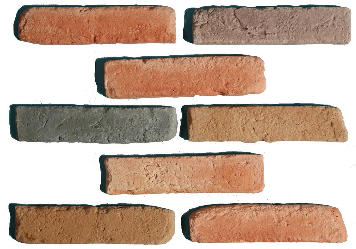 ORSOL - Brique pierre reconstituée 5 tons 220x15x50 mm boîte de 0,5 m² ...