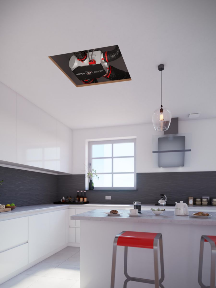 S&P - Kit VMC simple flux hygroréglable Octeo ST KHB T3/7 P - réseau ...