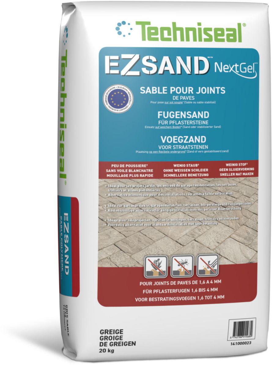 TECHNISEAL - Sable polymère pour joints de pavés Ezsand - sac de 20 kg | Point.P