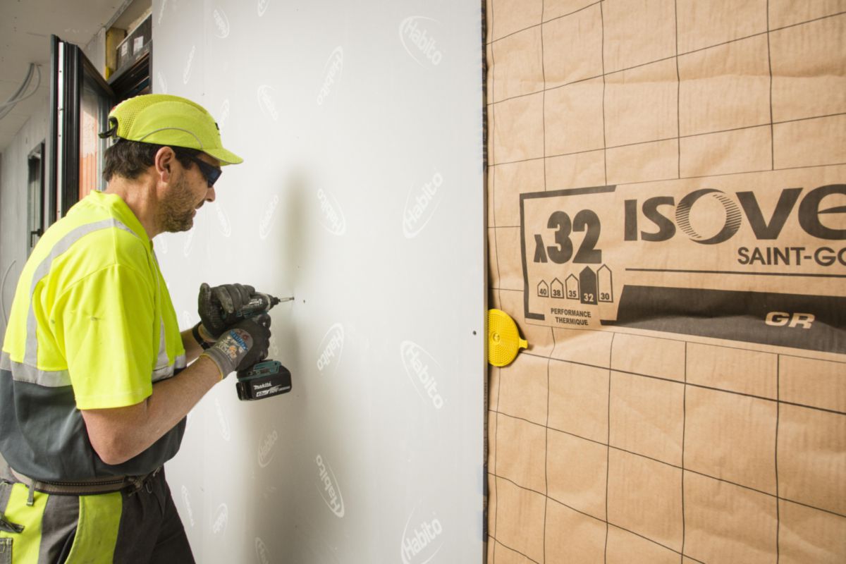 PLACO - Plaque de plâtre haute dureté Habito 13 Placo - 260x120 cm ...