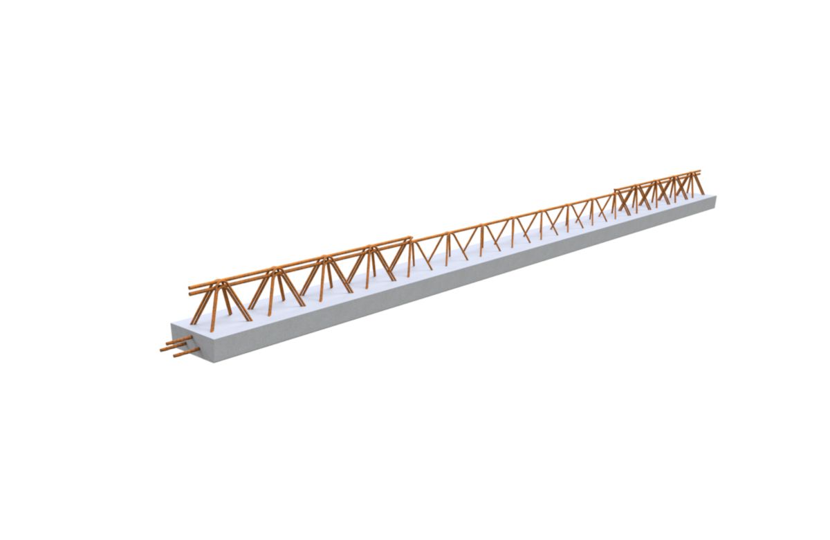 RECTOR - Poutre béton précontraint Rector PPR 20 x 7 /3 longueur 2,60 m ...