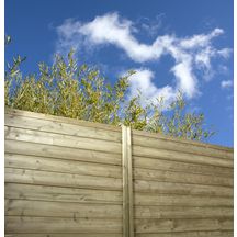 SILVERWOOD - Poteau rainuré pour clôture - pin traité classe 4 vert ...